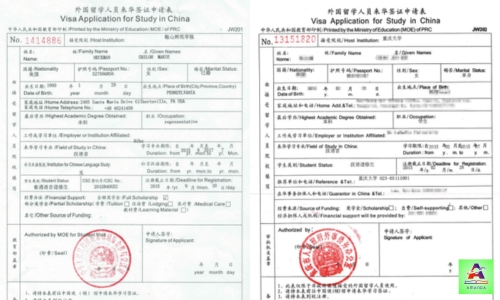 So sánh sự khác nhau giữa visa JW202 và JW201 khi du học Trung Quốc